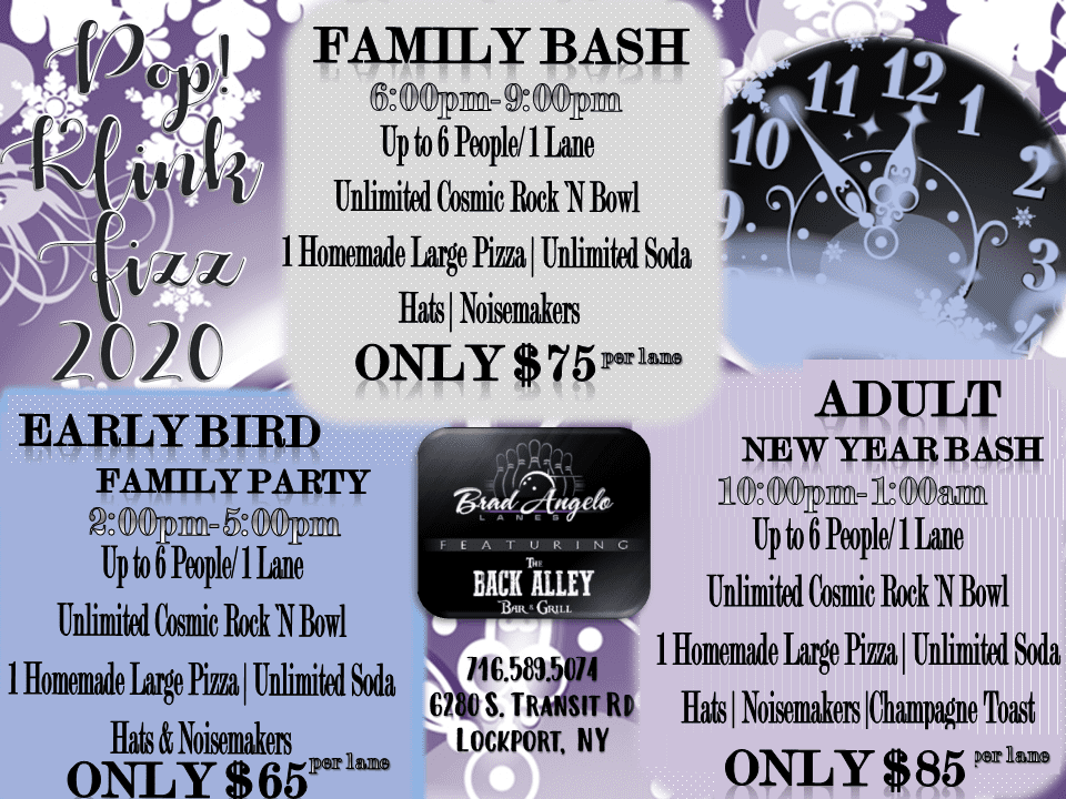Bowling Alley | Family Fun | Brad Angelo Lanes | Lockport NY