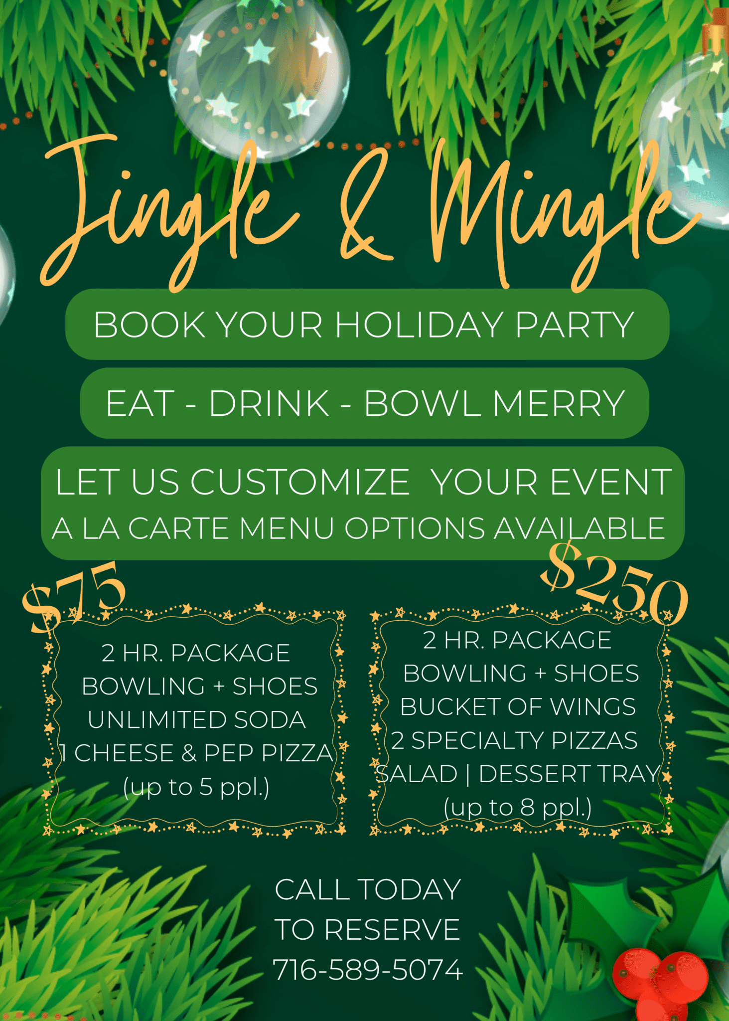 Bowling Alley | Family Fun | Brad Angelo Lanes | Lockport NY
