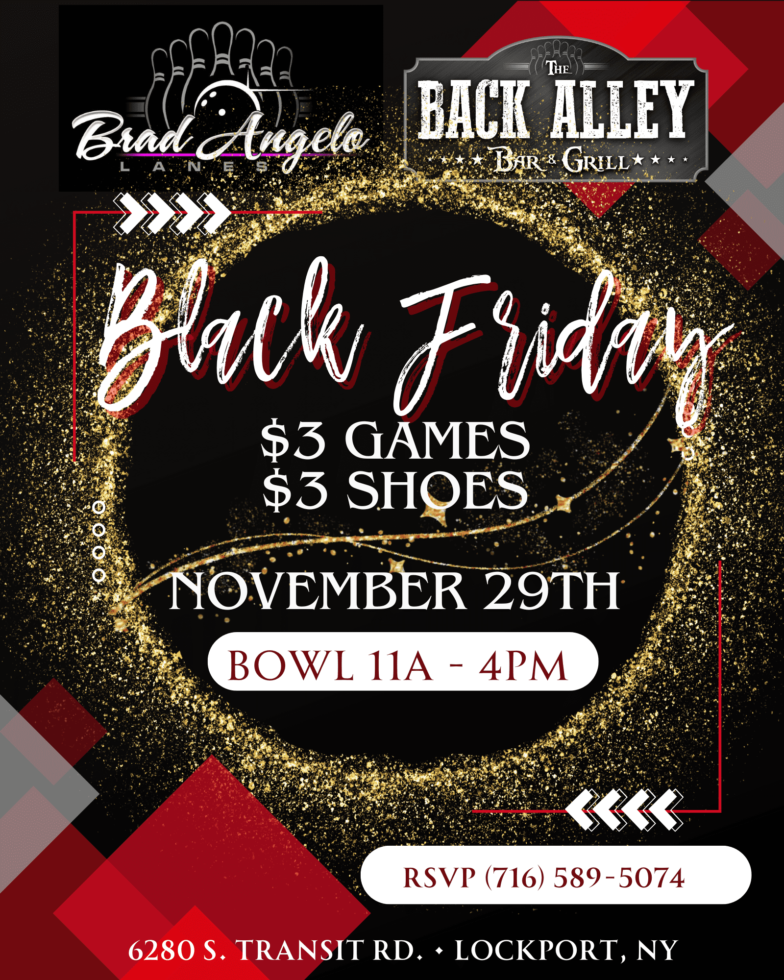 Brad Angelo Lanes | Lockport NY | Bowling Alley | Family Fun | Back ...